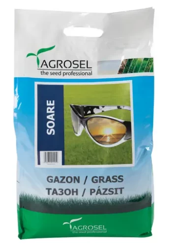 Seminte gazon Soare, AGROSEL - 10kg, Rezistenta la Seceta, Economie la ...